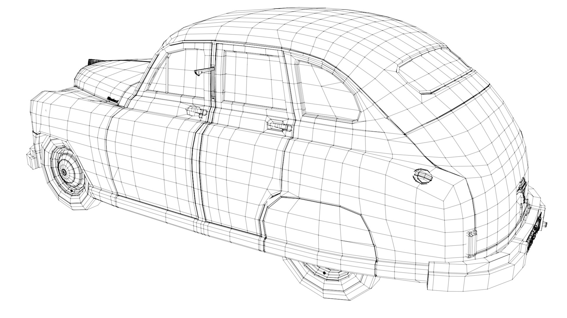 Standard Vanguard Phase1 1947 3D Model - TurboSquid 2154537