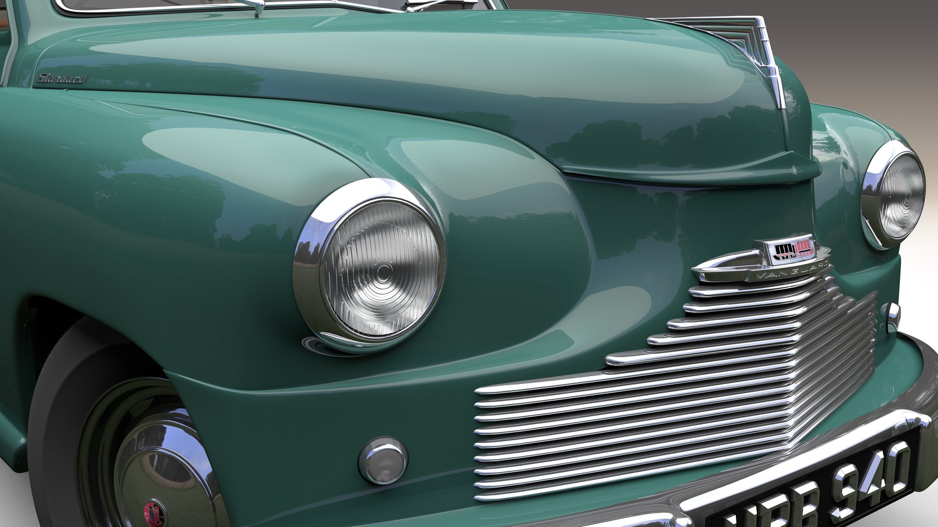 Standard Vanguard Phase1 1947 3D Model - TurboSquid 2154537