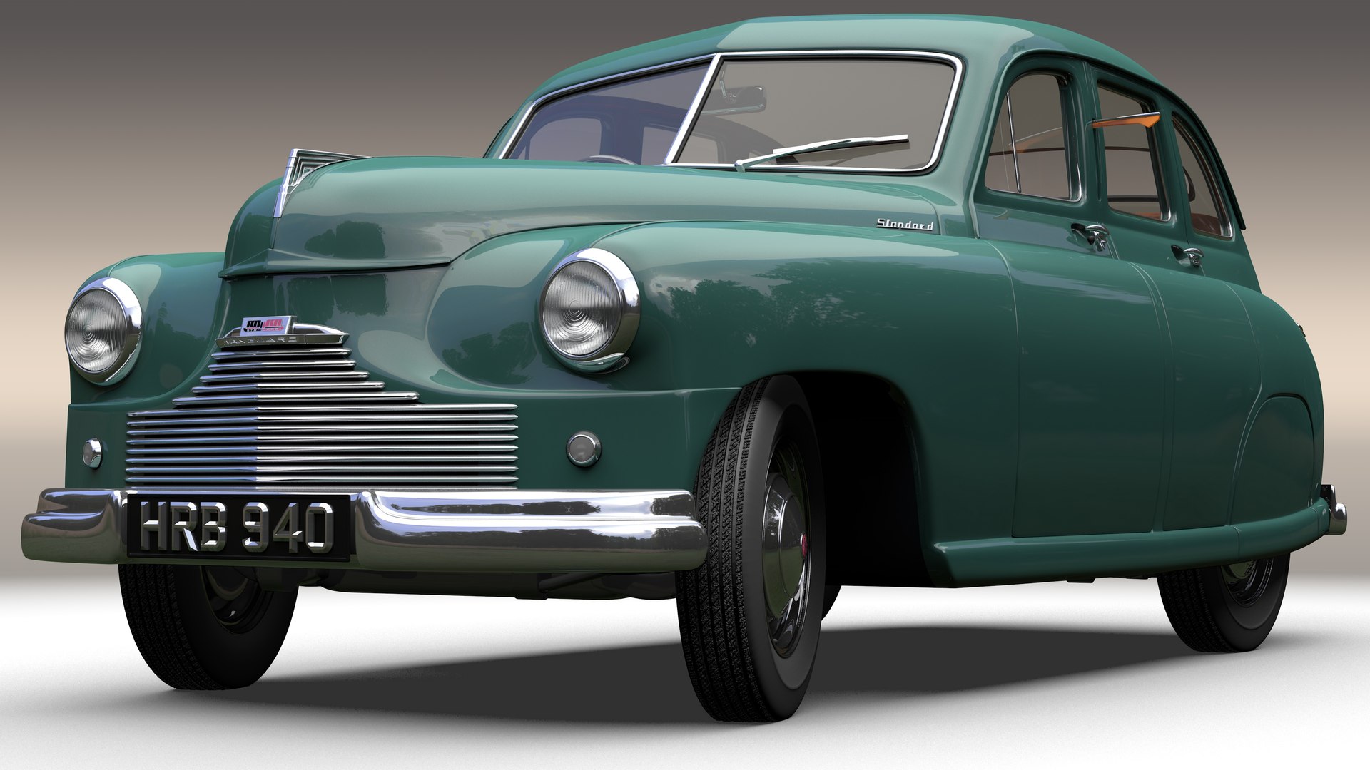 Standard Vanguard Phase1 1947 3D Model - TurboSquid 2154537