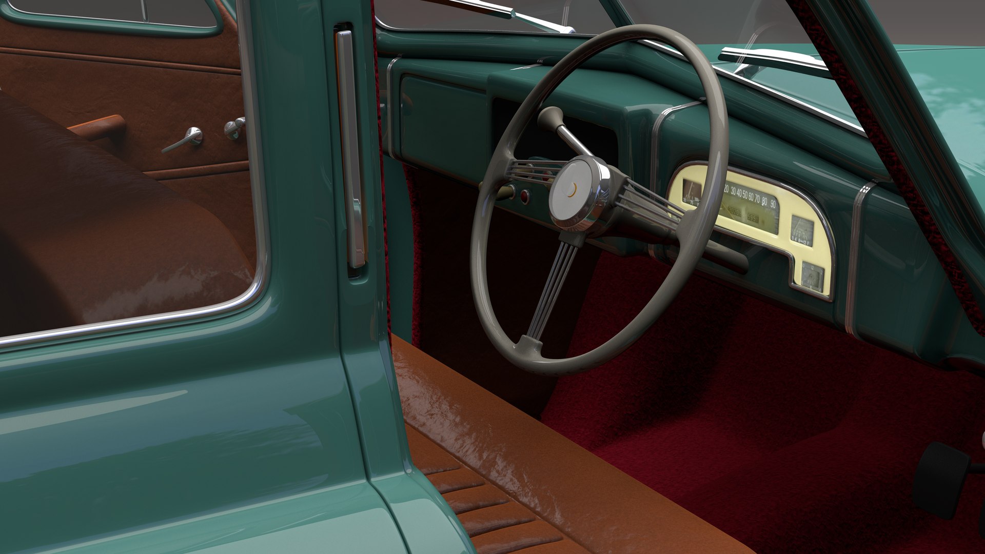 Standard Vanguard Phase1 1947 3D Model - TurboSquid 2154537