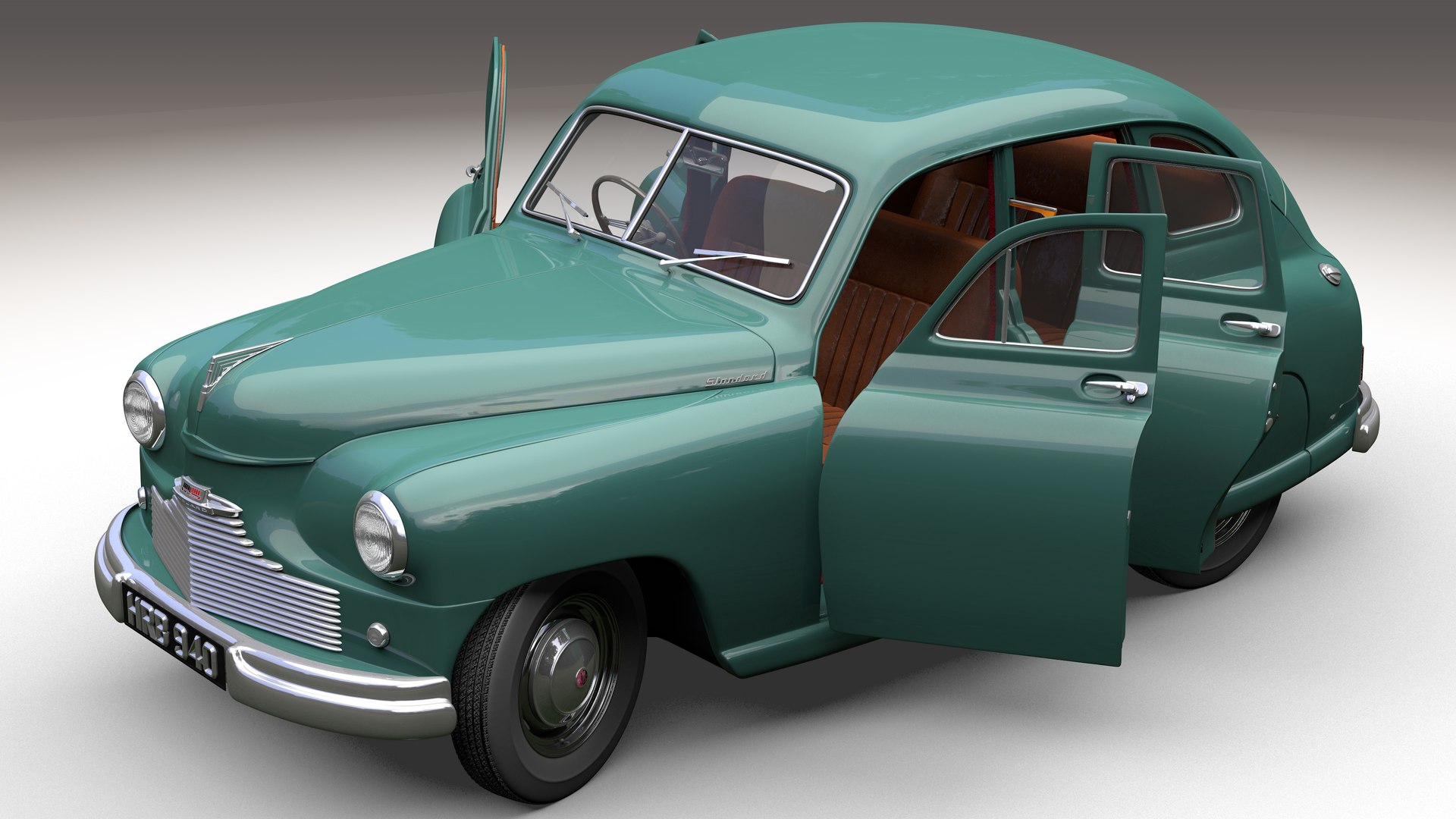 Standard Vanguard Phase1 1947 3D Model - TurboSquid 2154537