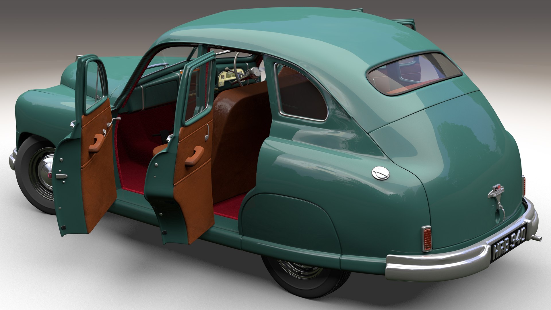 Standard Vanguard Phase1 1947 3D Model - TurboSquid 2154537