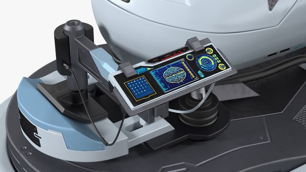 Fi cryogenic pod console 3D model - TurboSquid 1710041