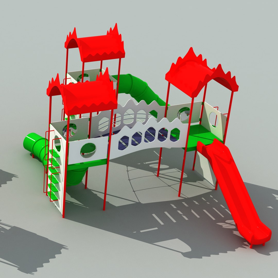 Playground Play Ground 3d Max