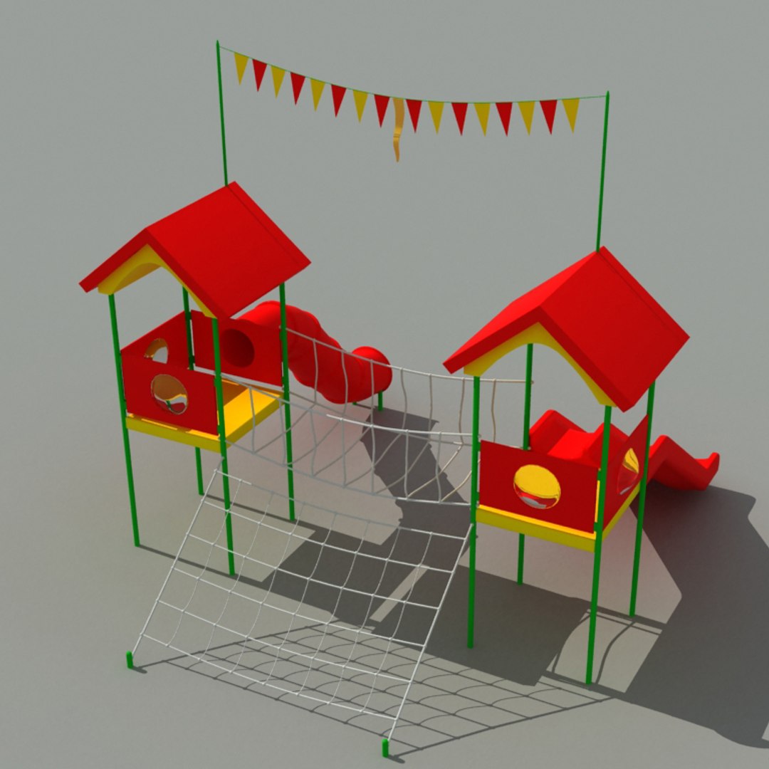 Playground Play Ground 3d Max