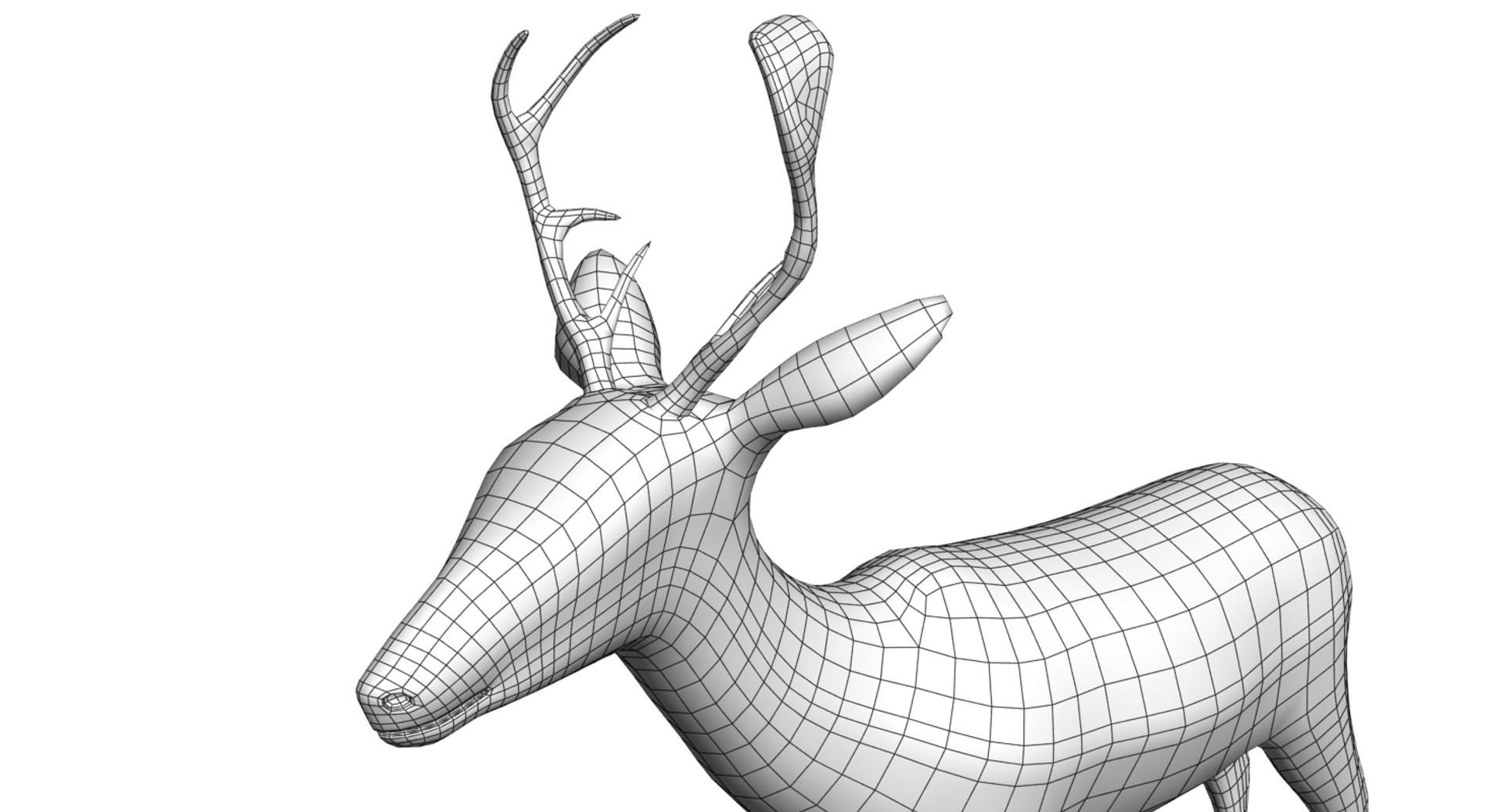 3D Deer Model - TurboSquid 1216159