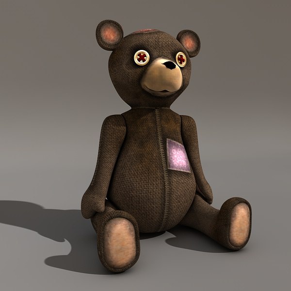 teddy bear c4d