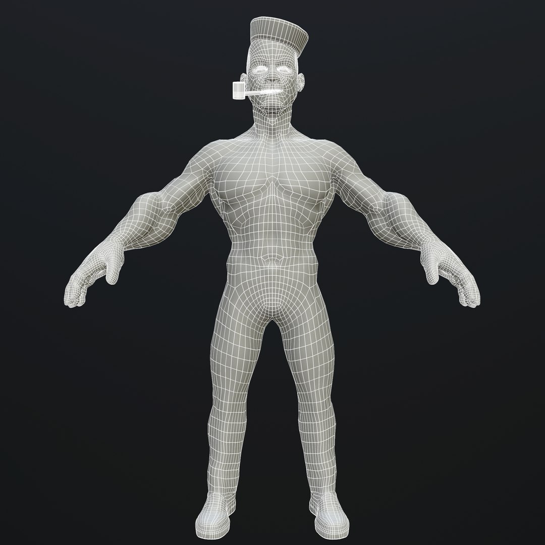 3D Sailor Model - TurboSquid 1374542