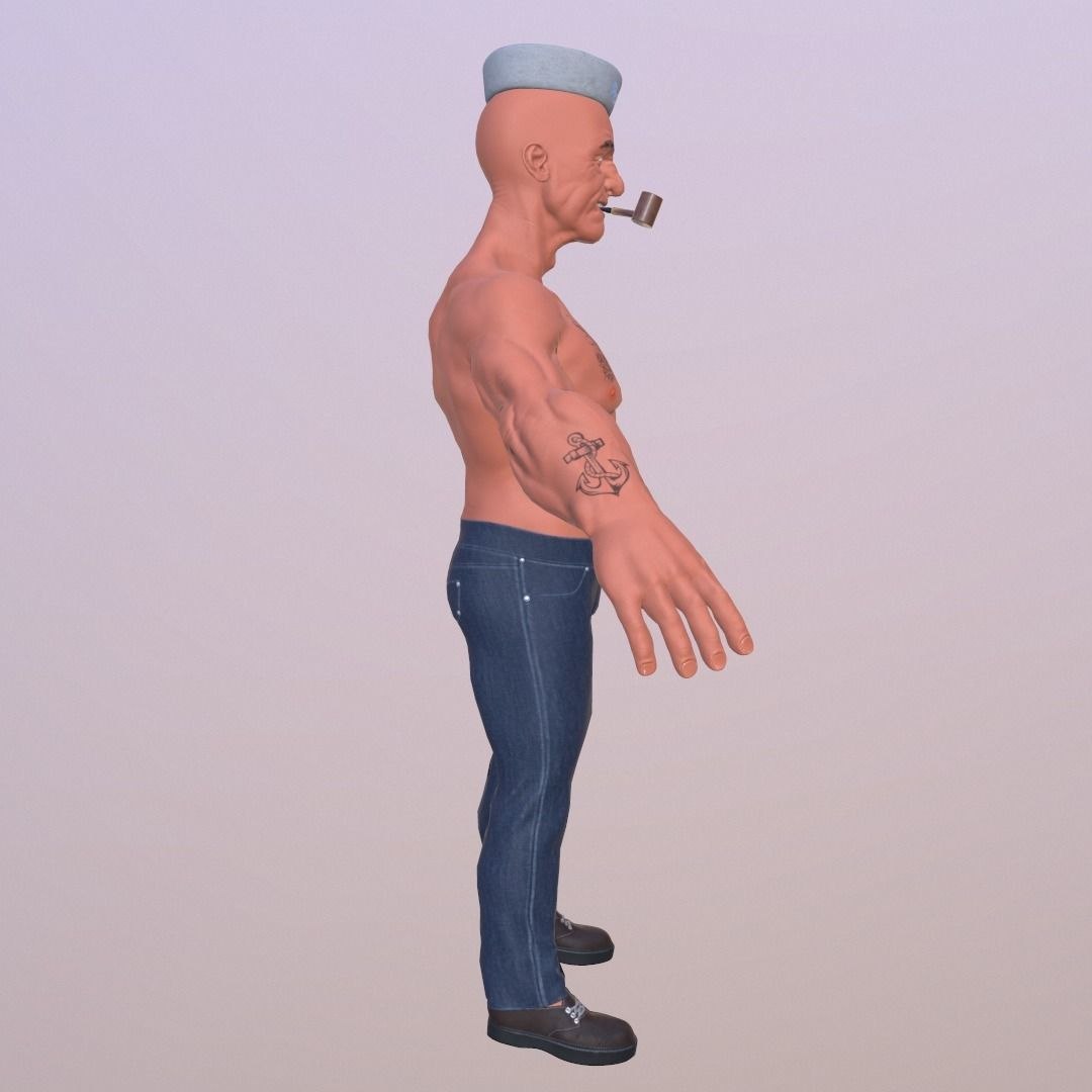 3D Sailor Model - TurboSquid 1374542