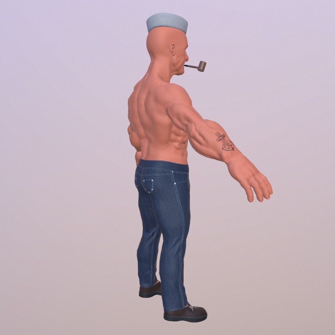 3D Sailor Model - TurboSquid 1374542