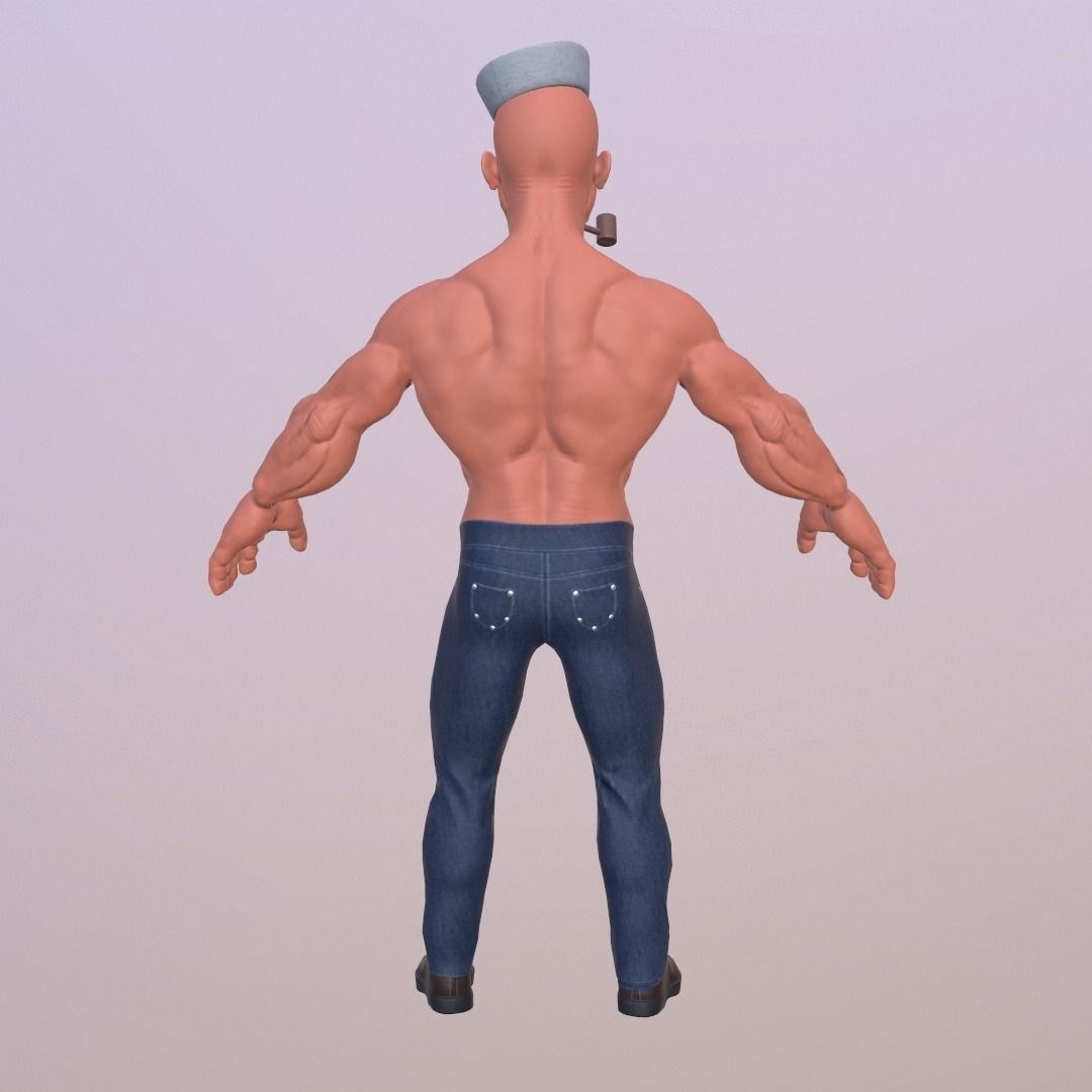 3D Sailor Model - TurboSquid 1374542