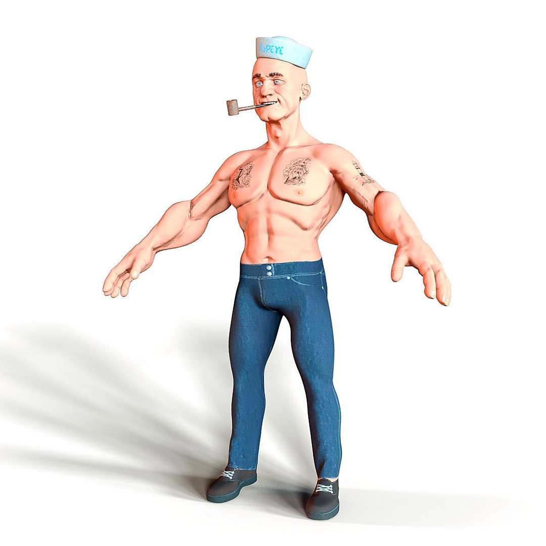 3D Sailor Model - TurboSquid 1374542