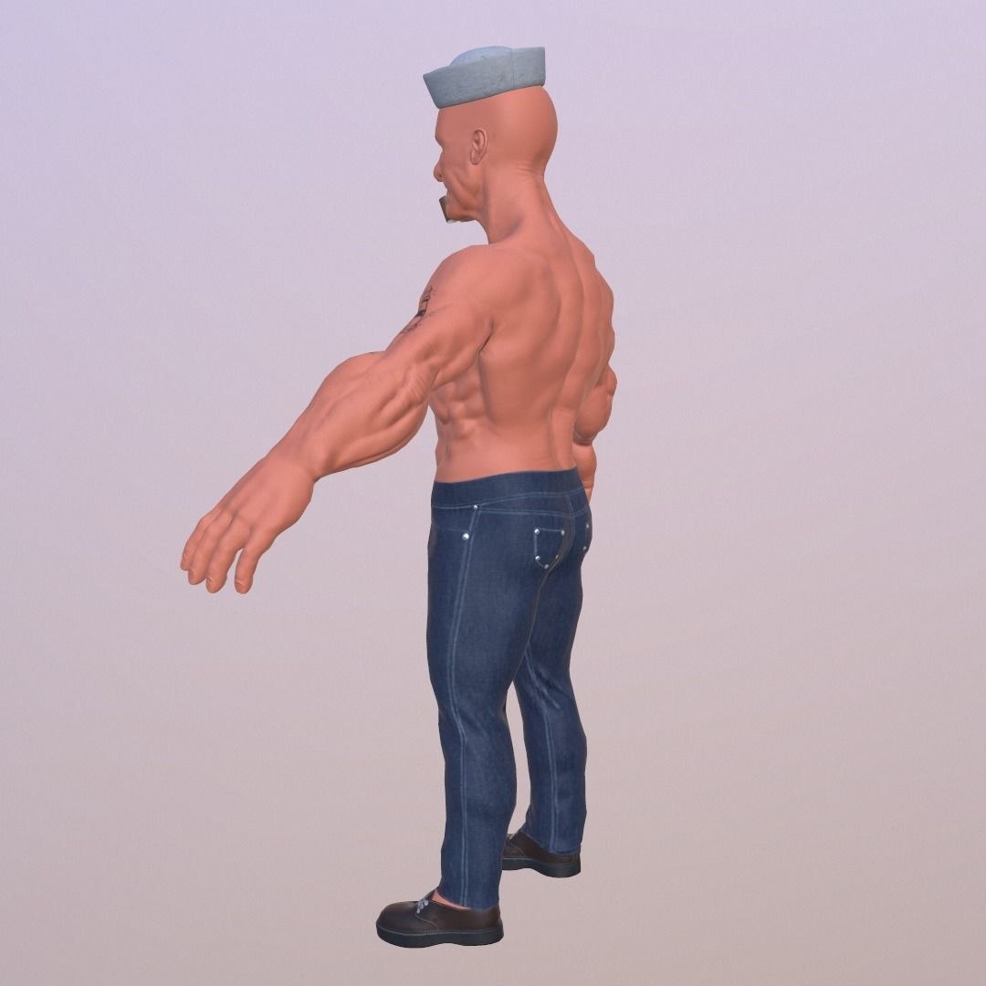 3D Sailor Model - TurboSquid 1374542