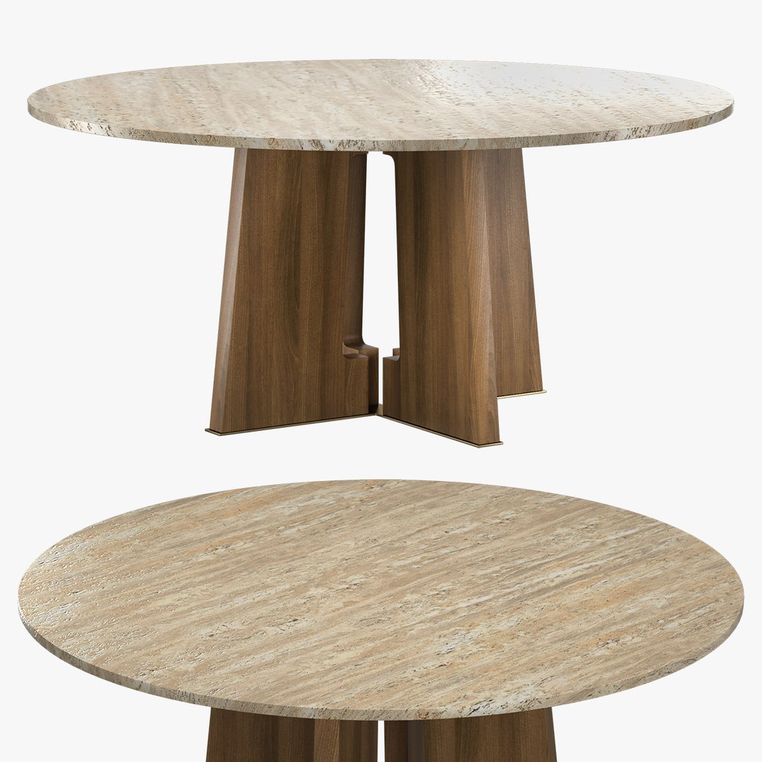 CALISTOGA DINING TABLE ASTRAL LOOM CHAIR 3D - TurboSquid 1944801