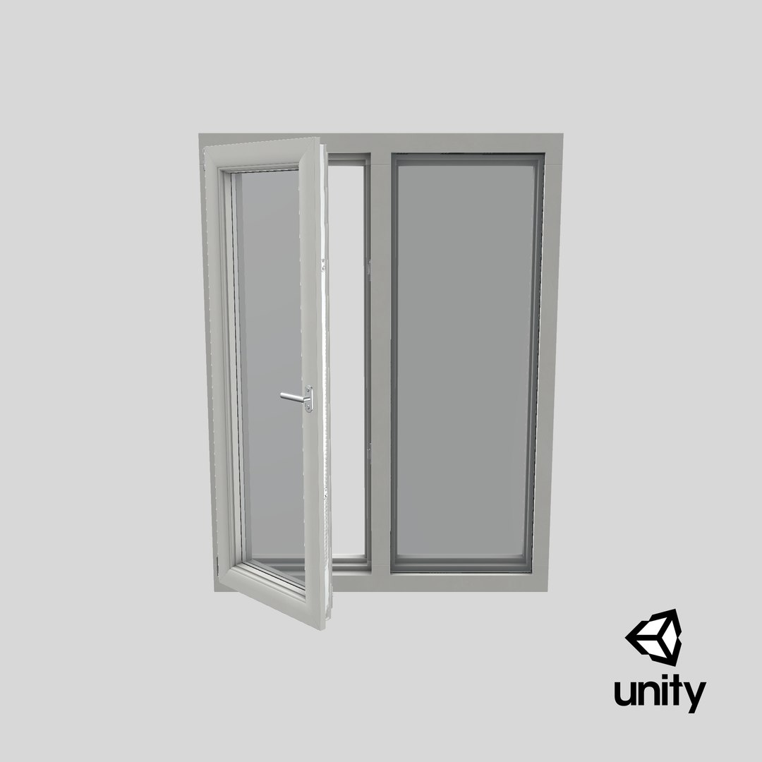 3D standard-windows---window-1-half-open - TurboSquid 1246357