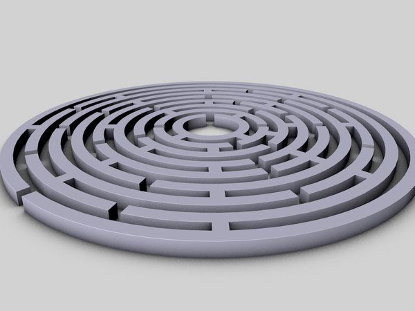 3d model maze