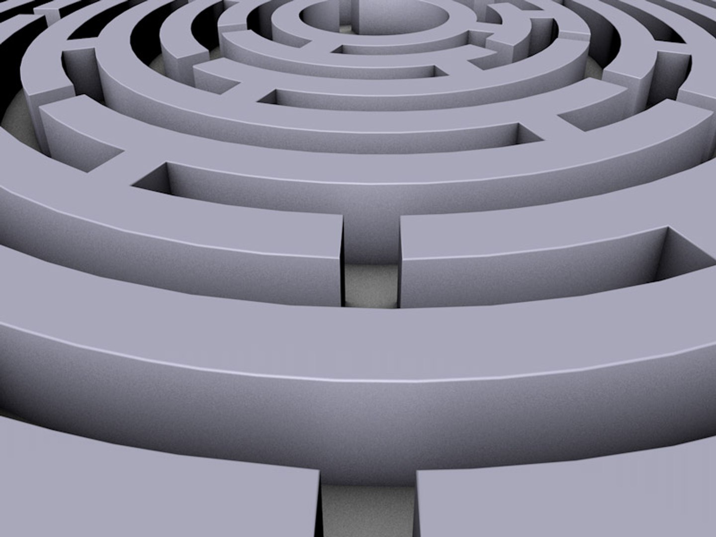 Circular maze 3D - TurboSquid 1208108