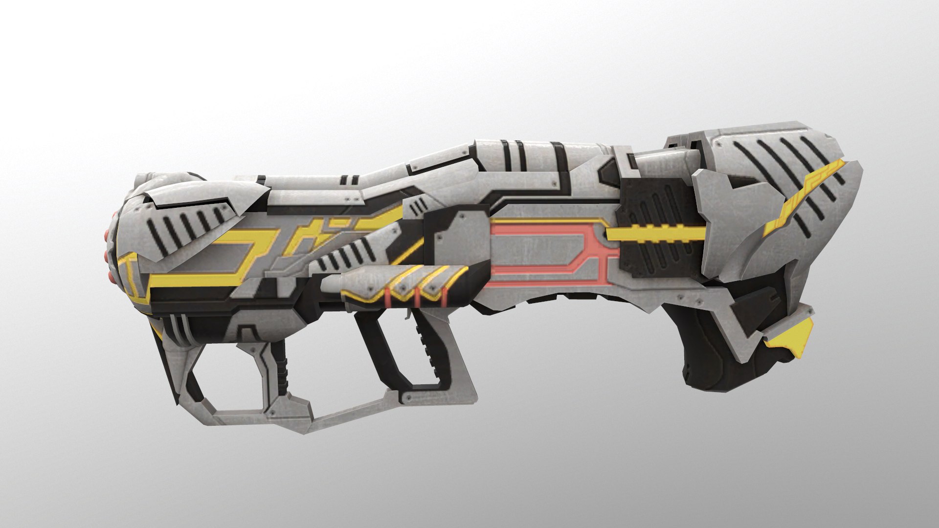 Lock On Missile Launcher Level 6 3D Model - TurboSquid 2191344