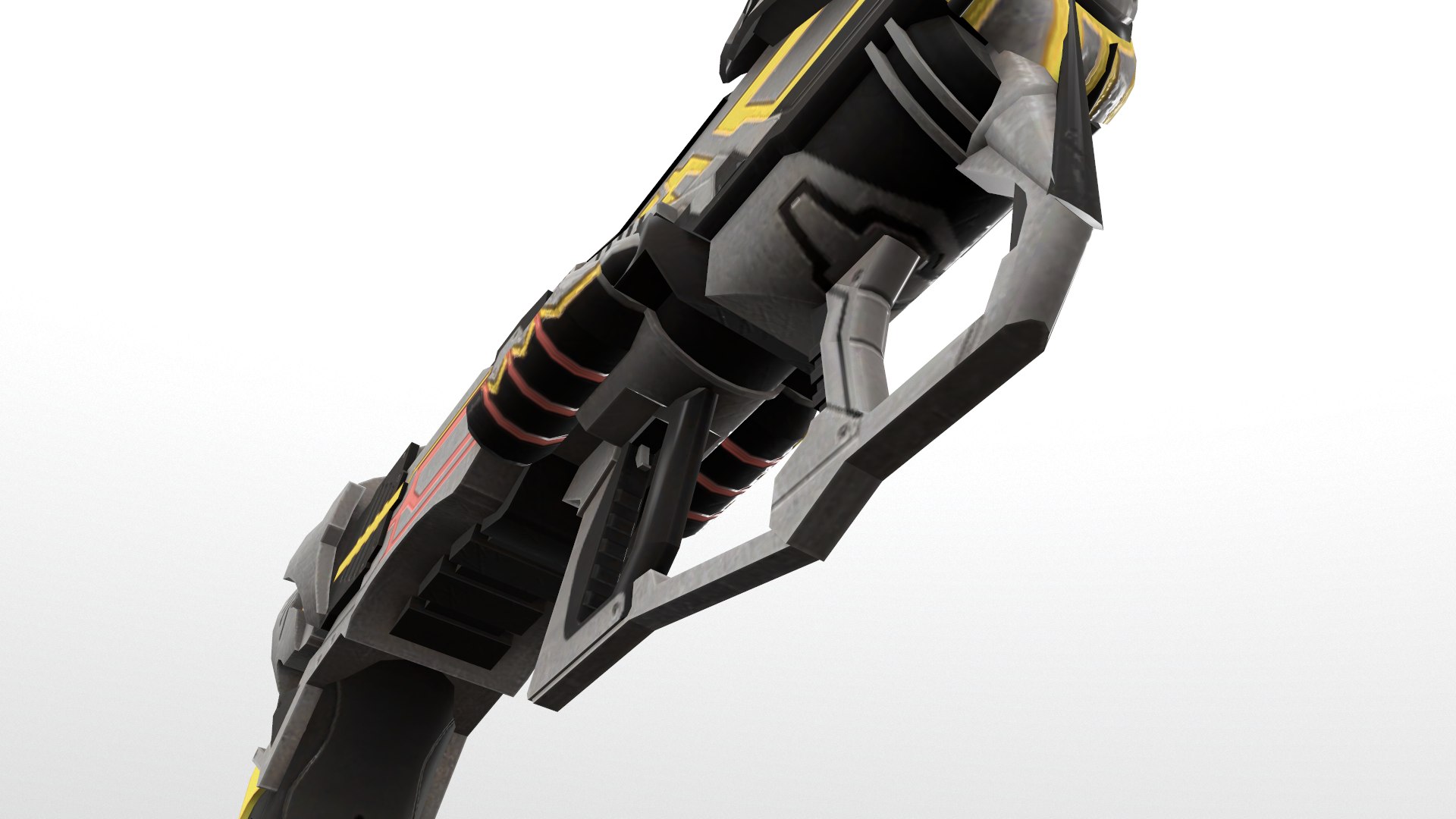 Lock On Missile Launcher Level 6 3D Model - TurboSquid 2191344