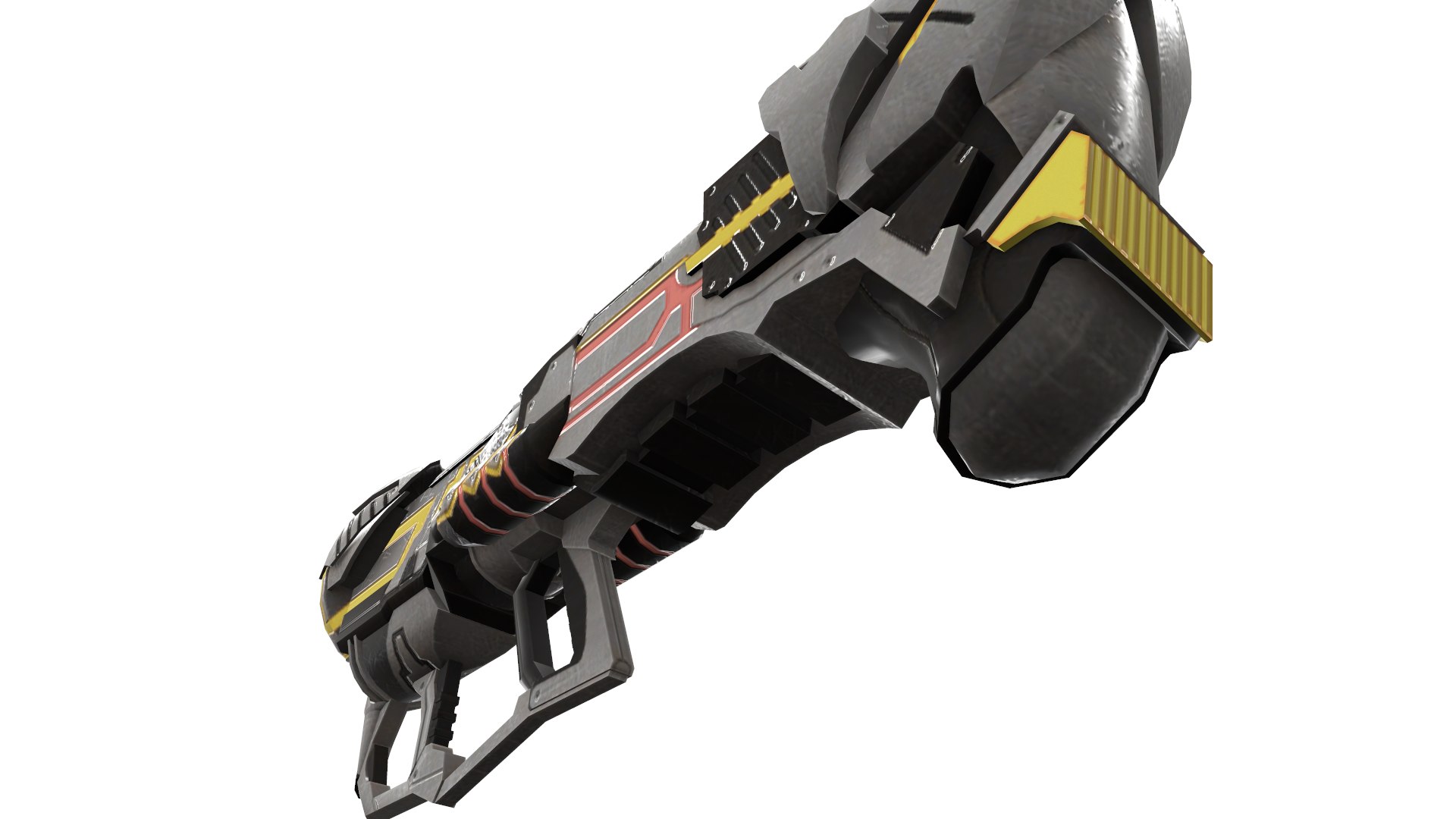 Lock On Missile Launcher Level 6 3D Model - TurboSquid 2191344