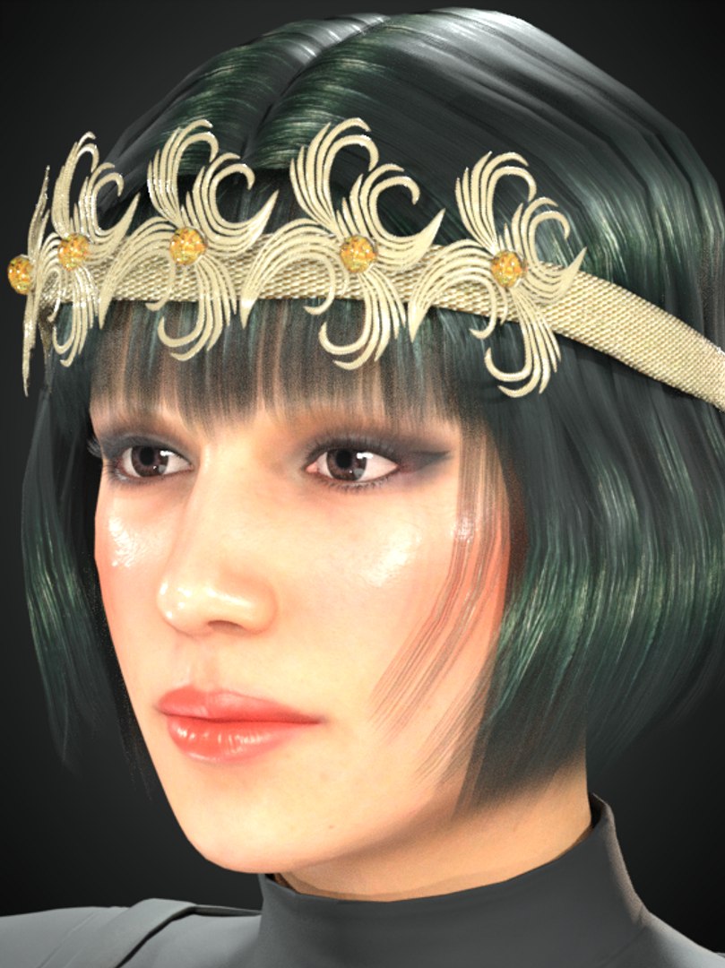 Realistic Rigged Supper Action Girl-Mira Character 3D Model 3D ...