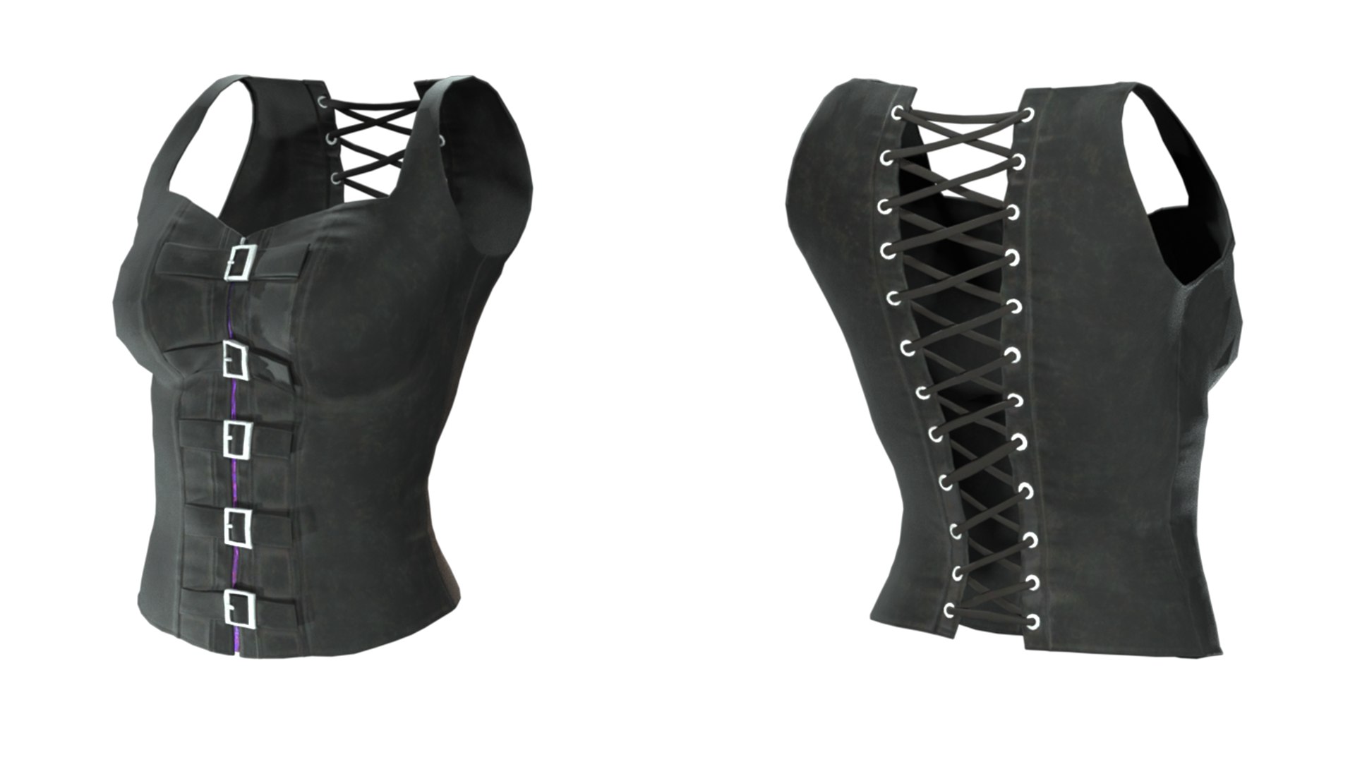 Realistic Rigged Supper Action Girl-Mira Character 3D Model 3D ...