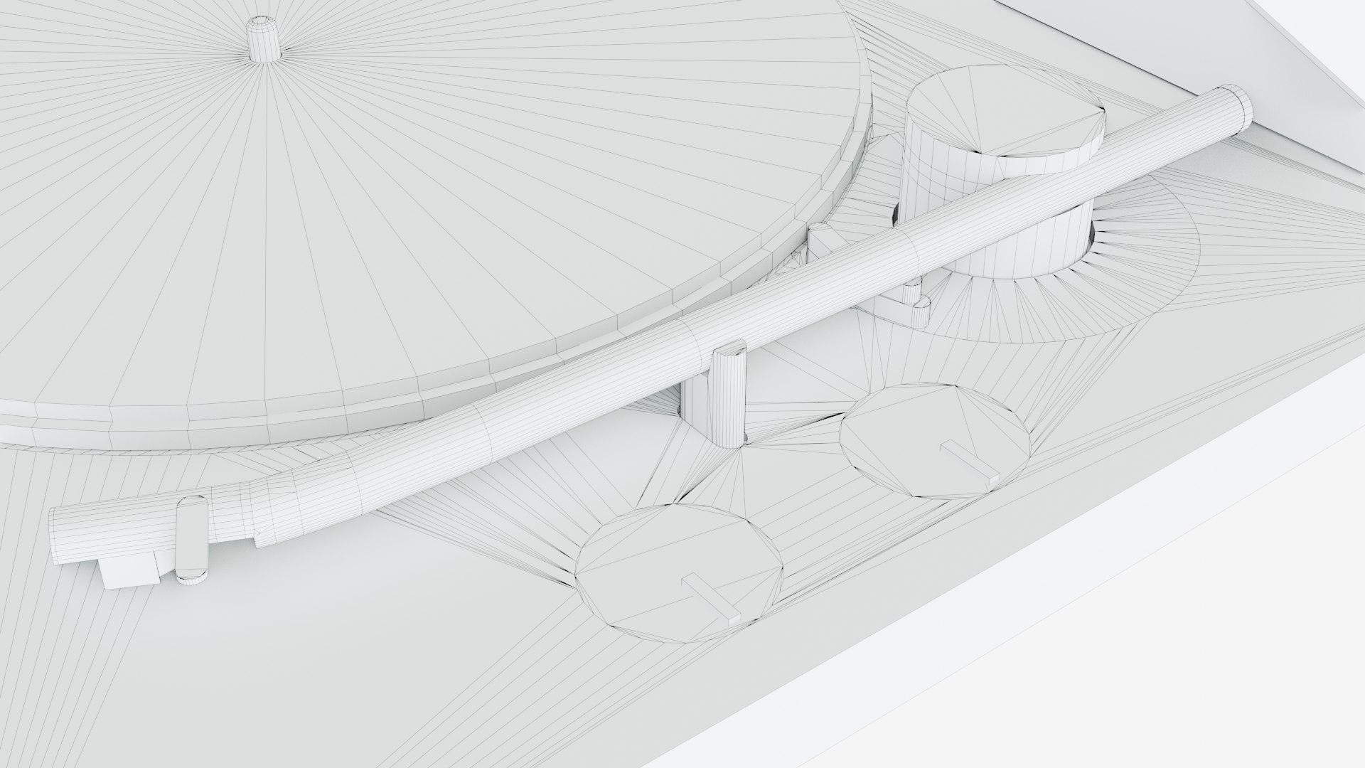 3D Modern Turntable - TurboSquid 1843092