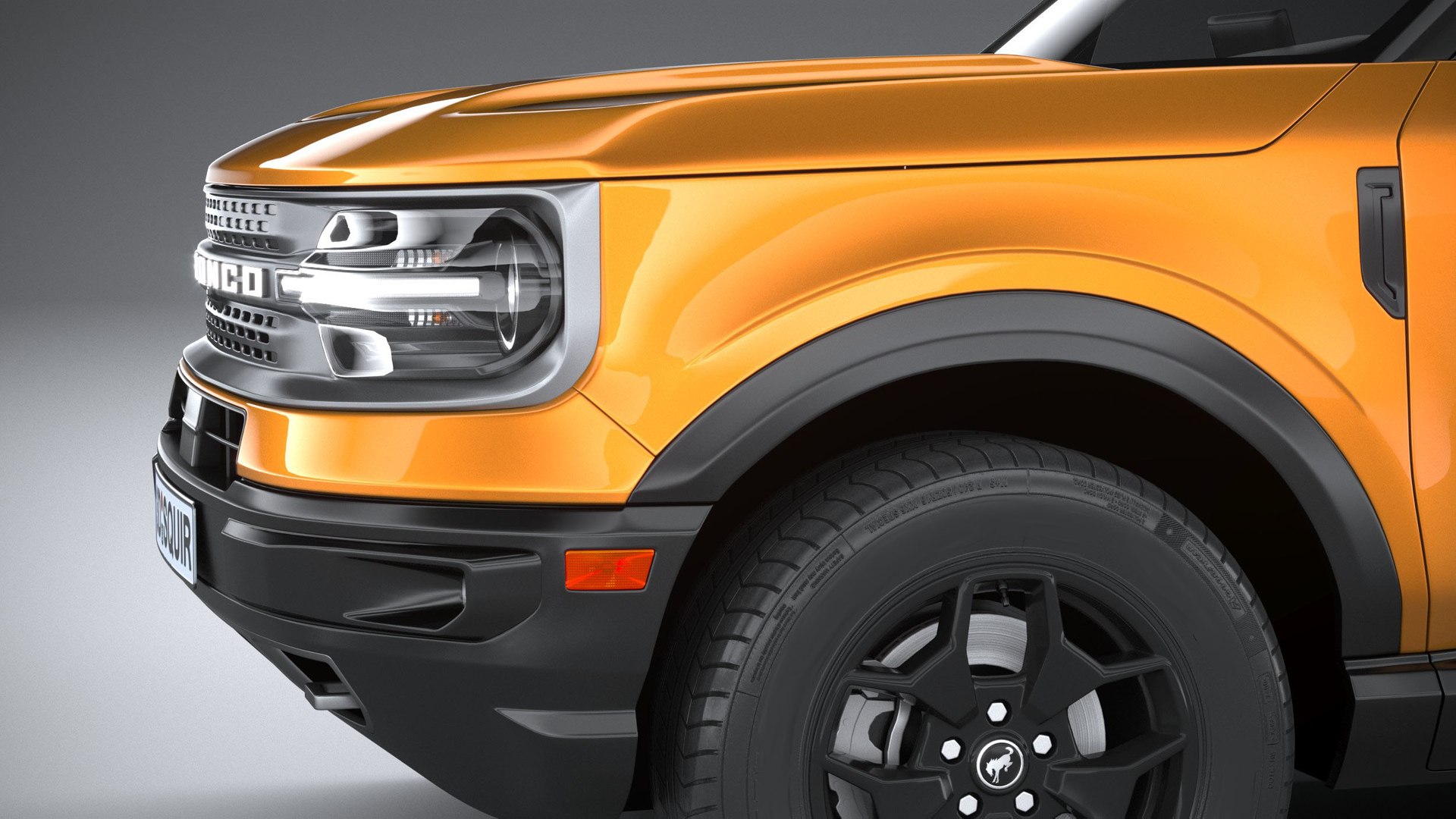 3D Model Bronco Sport Edition - TurboSquid 1677249