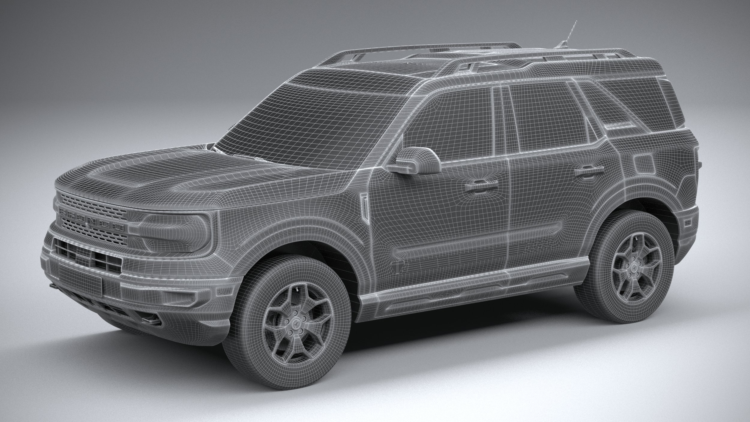 3D model bronco sport edition - TurboSquid 1677249