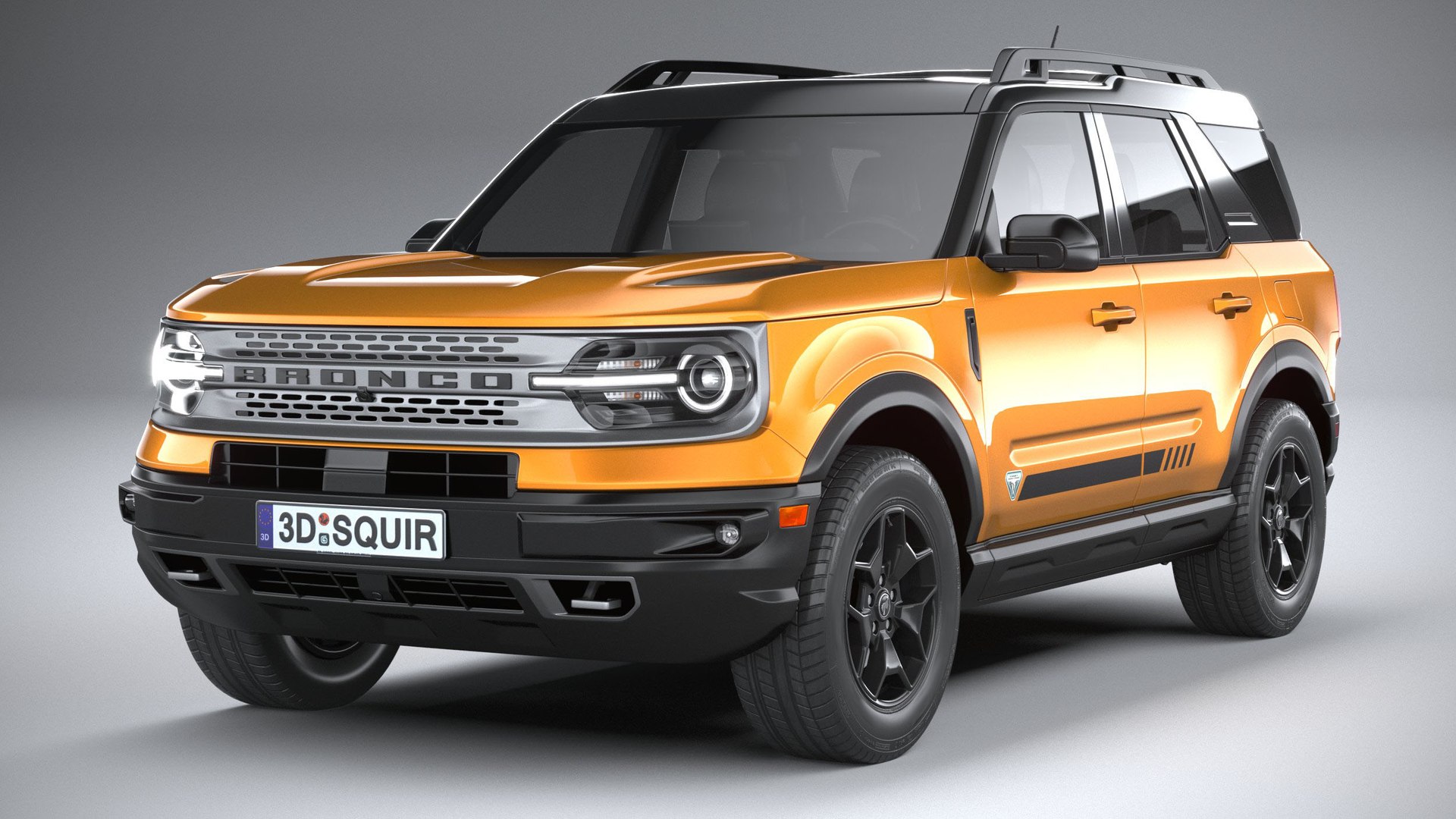 3D Model Bronco Sport Edition - TurboSquid 1677249