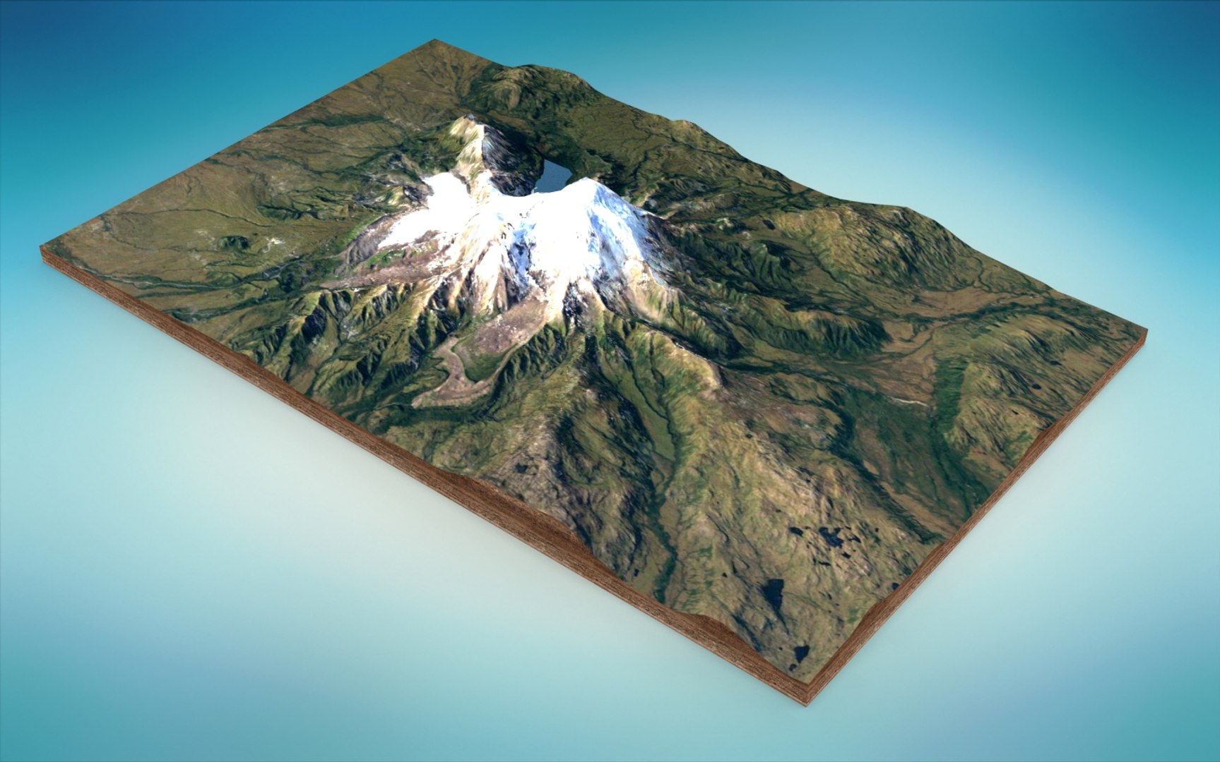 Mountain Landscape Model - TurboSquid 1513612