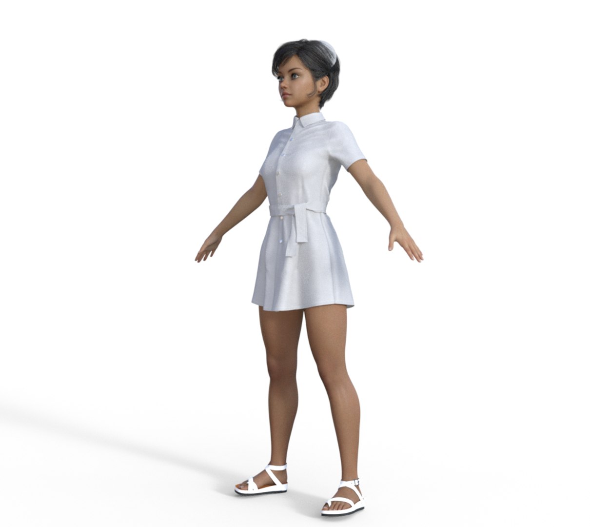 Nurse Realistic Character 3D model - TurboSquid 2026566