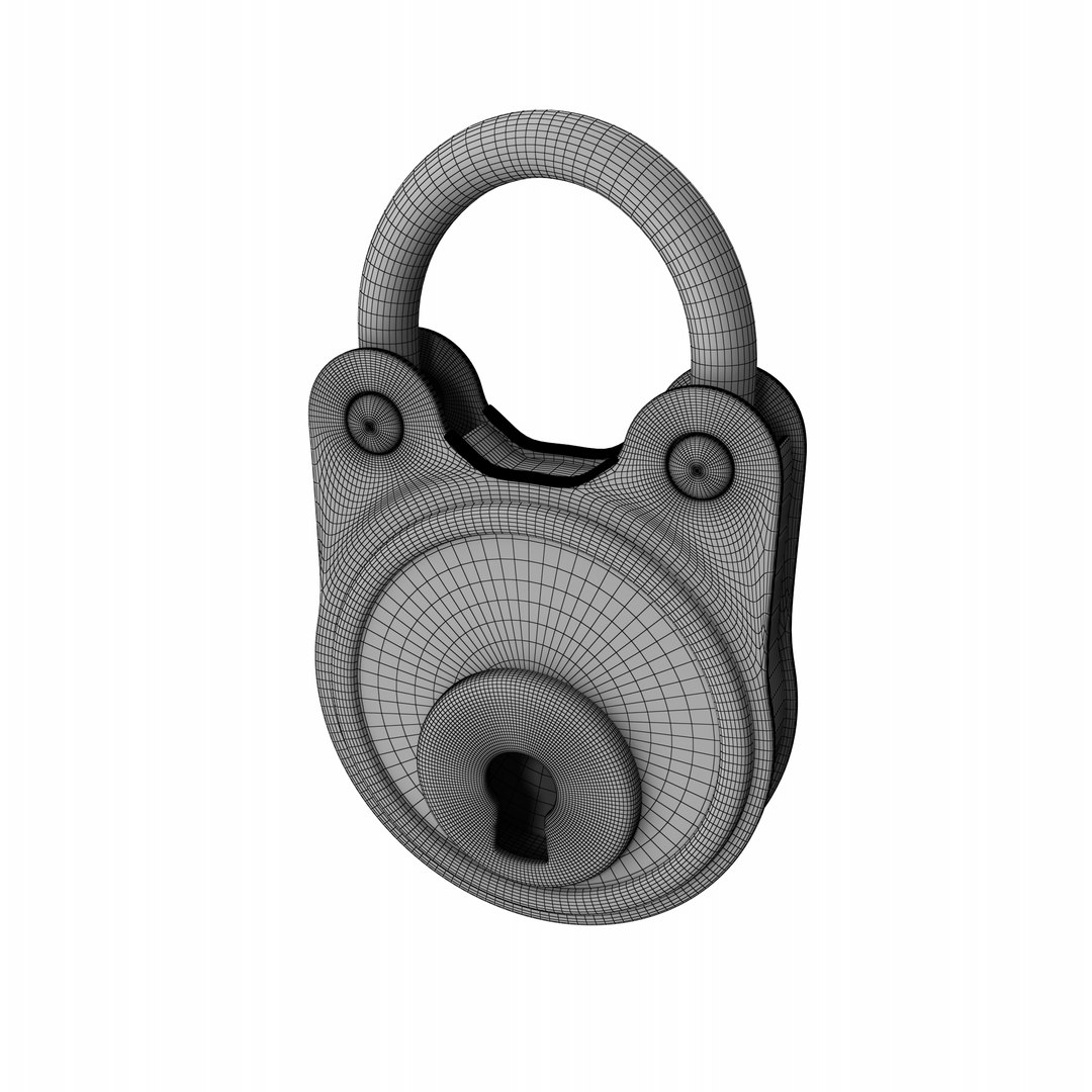 3D Padlock Model - TurboSquid 2317300