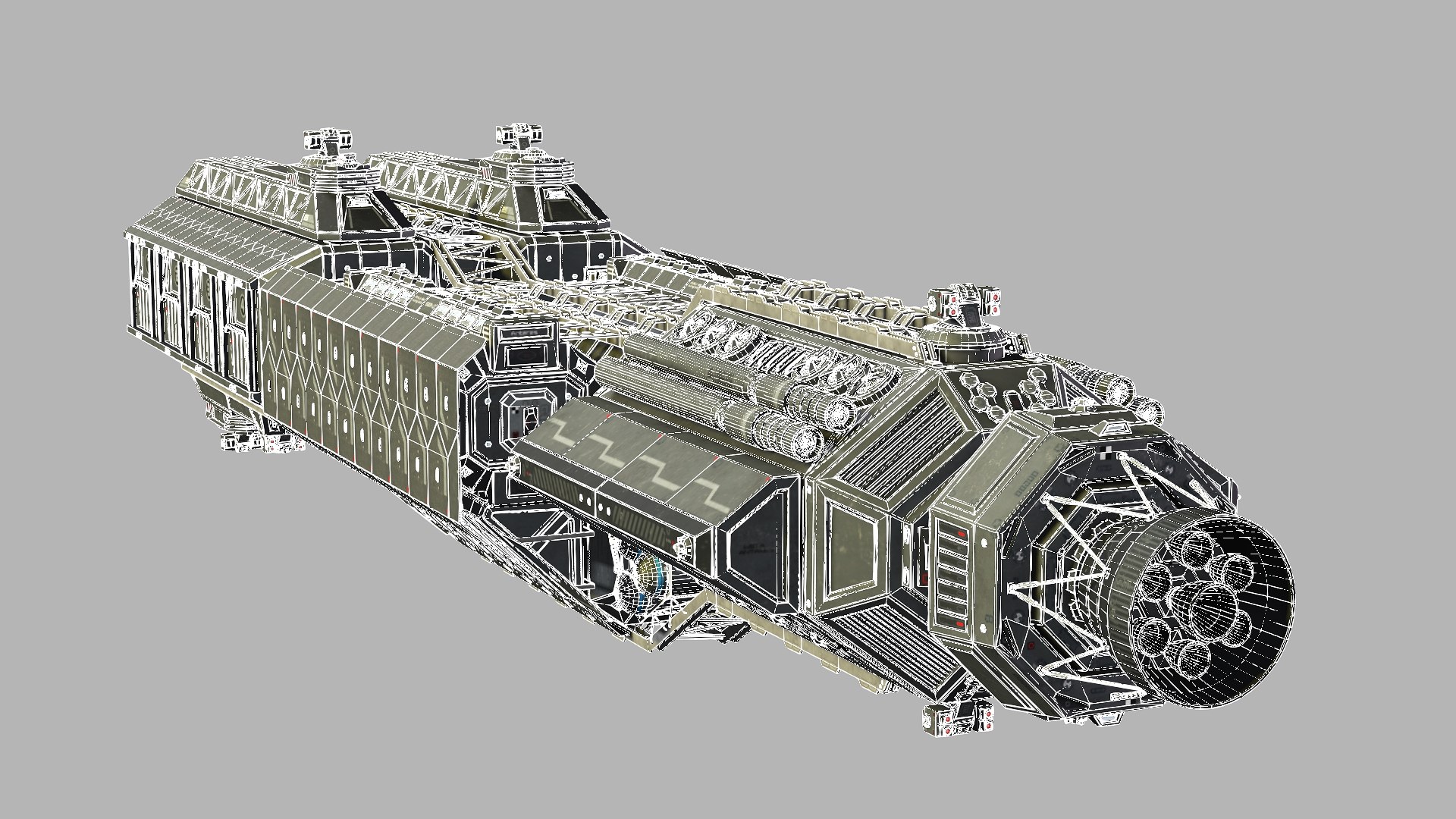 3D Model Spaceship - Ship A - TurboSquid 1982706