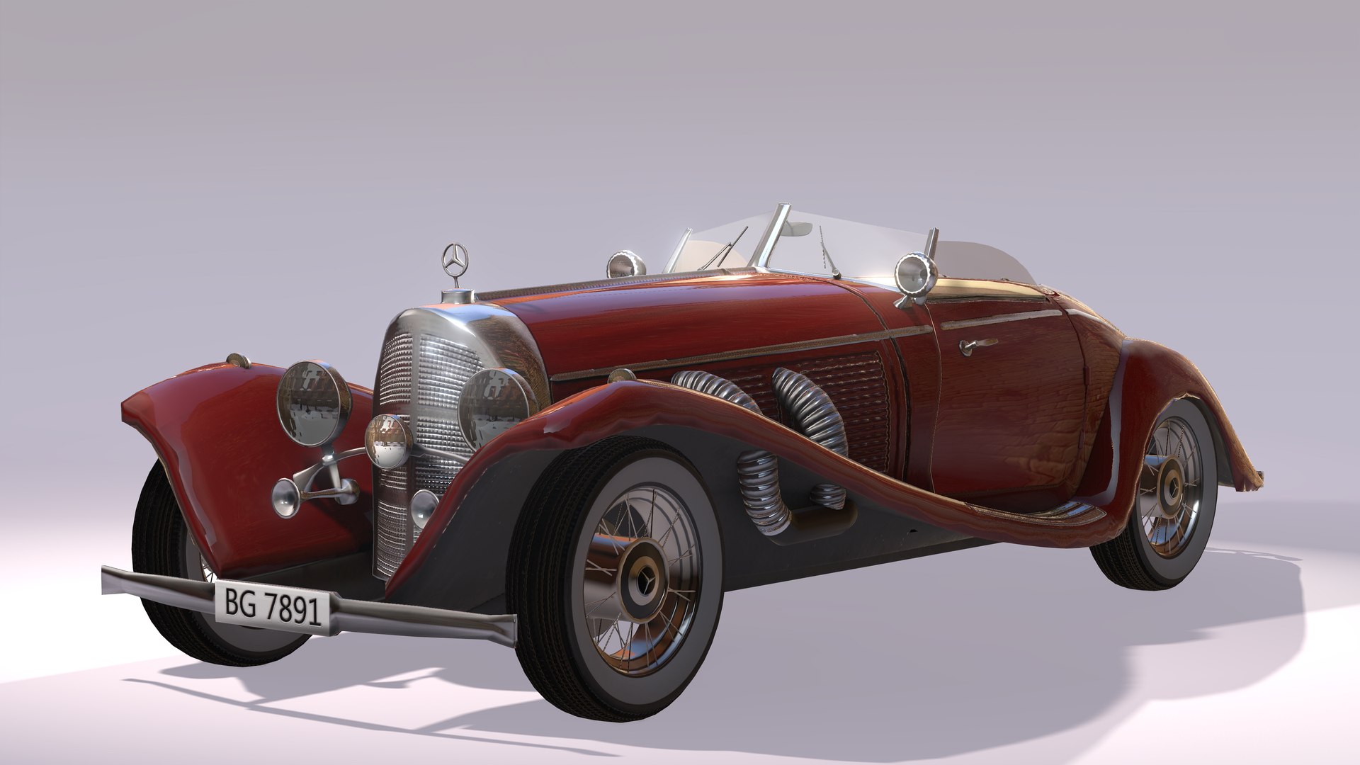 MERCEDES-BENZ 500 1930 STL FILE 3D PRINTING 3D Model - TurboSquid 2239511
