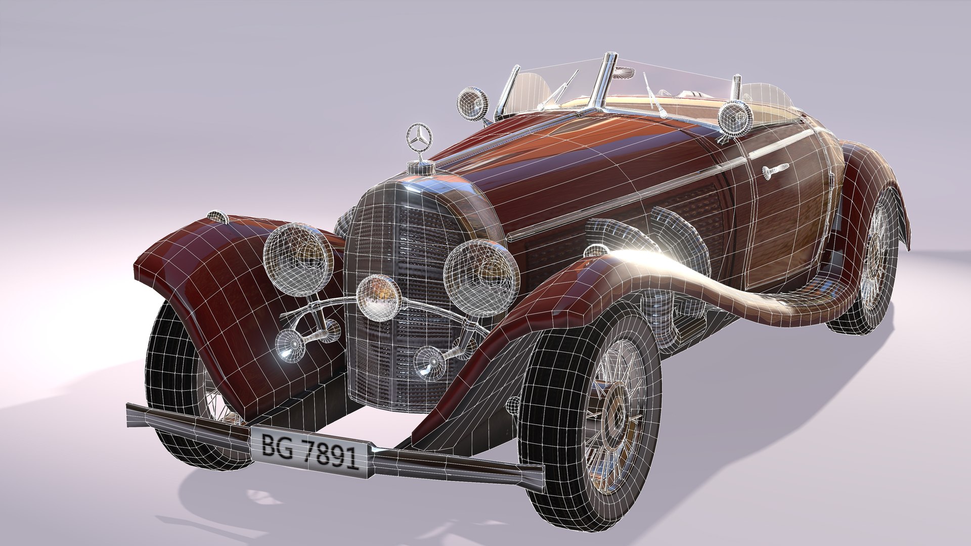 MERCEDES-BENZ 500 1930 STL FILE 3D PRINTING 3D Model - TurboSquid 2239511