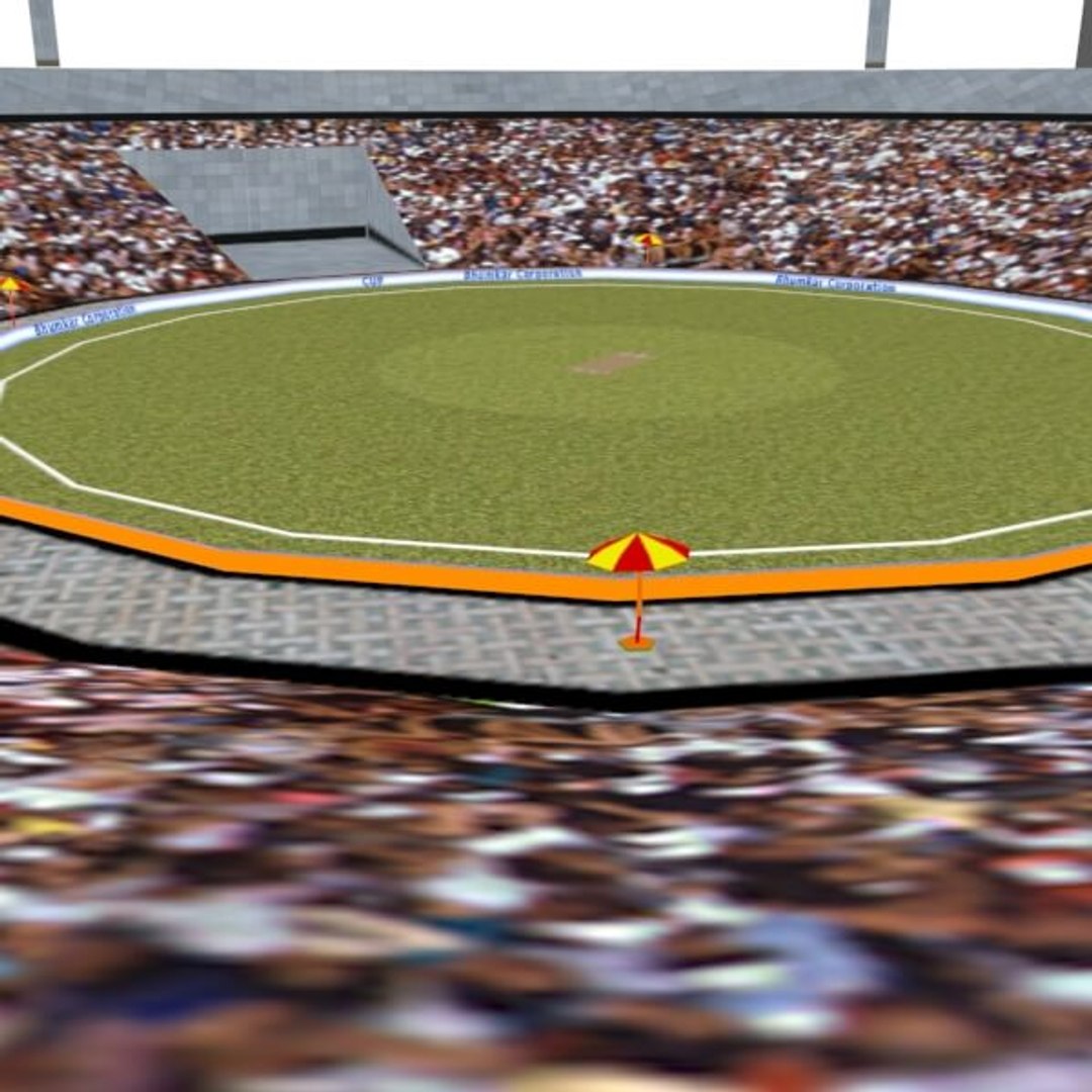 3d Model Cricket Stadium