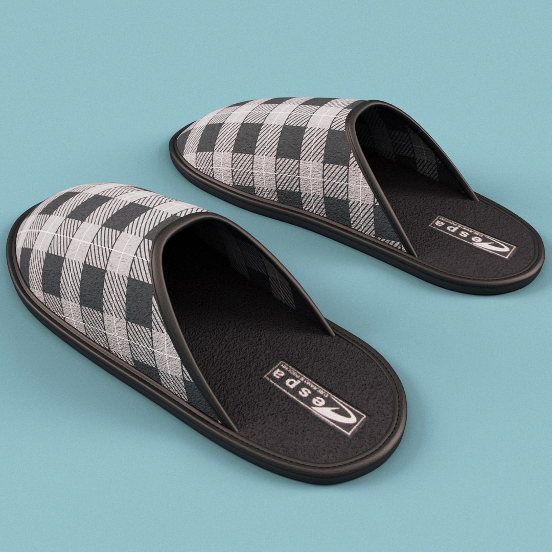 3ds Max Slippers Set Men