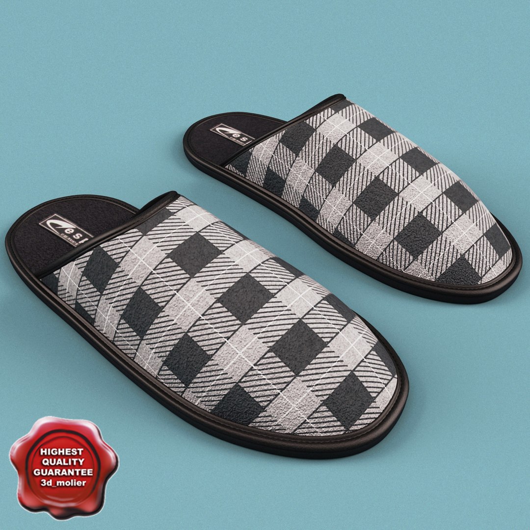 3ds Max Slippers Set Men