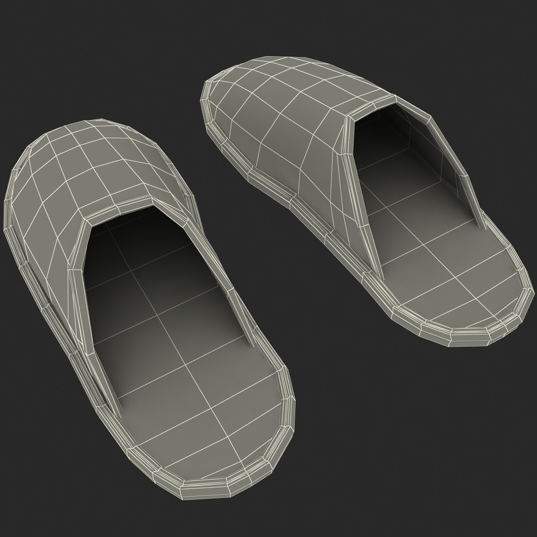 3ds Max Slippers Set Men