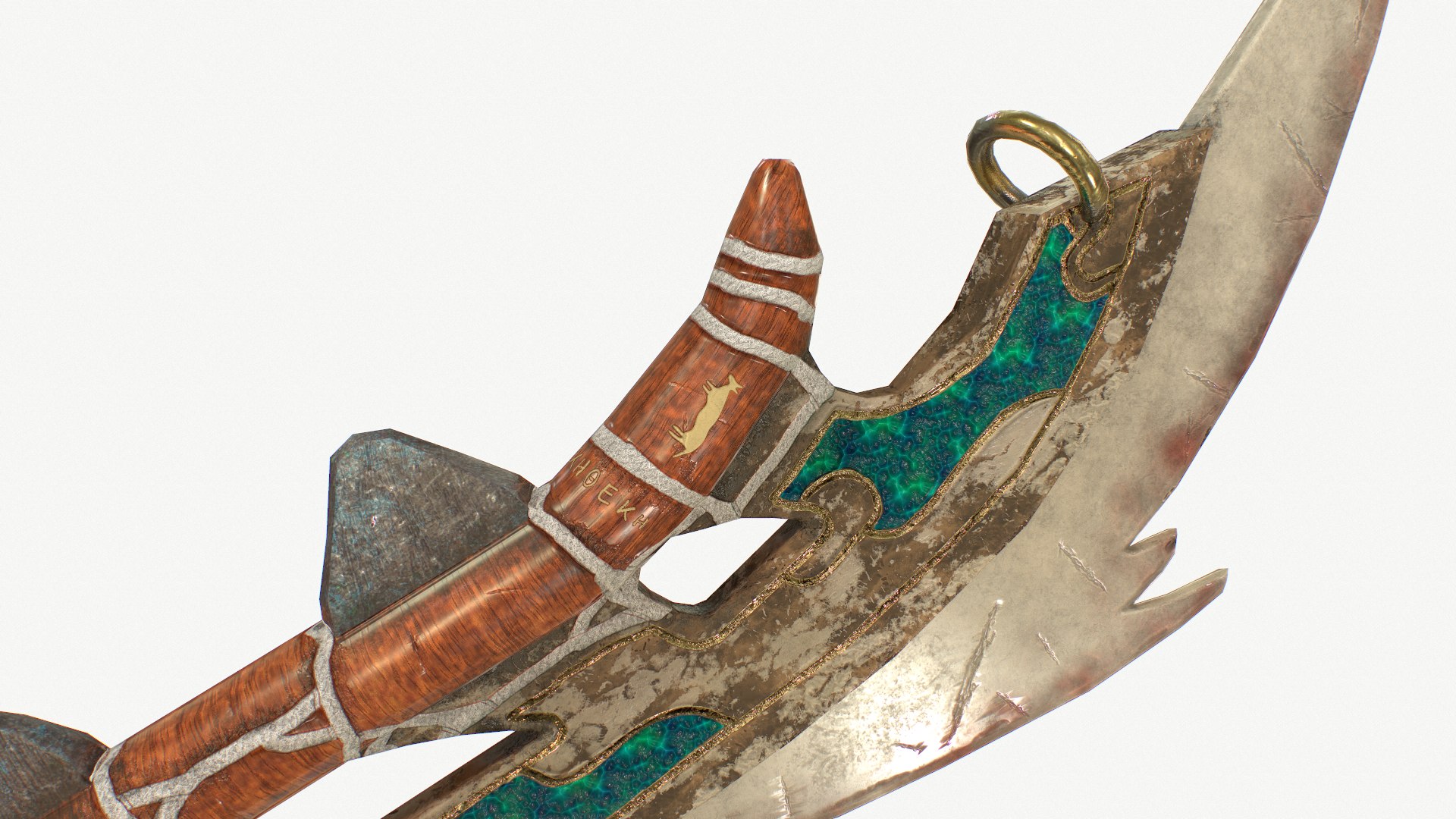 Bone Axe 3D Model - TurboSquid 1709759