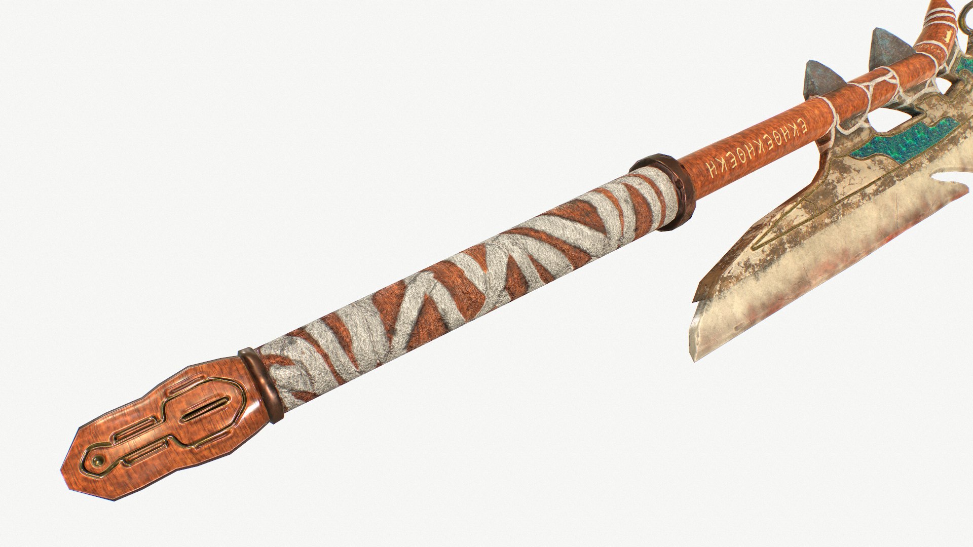 Bone Axe 3D Model - TurboSquid 1709759