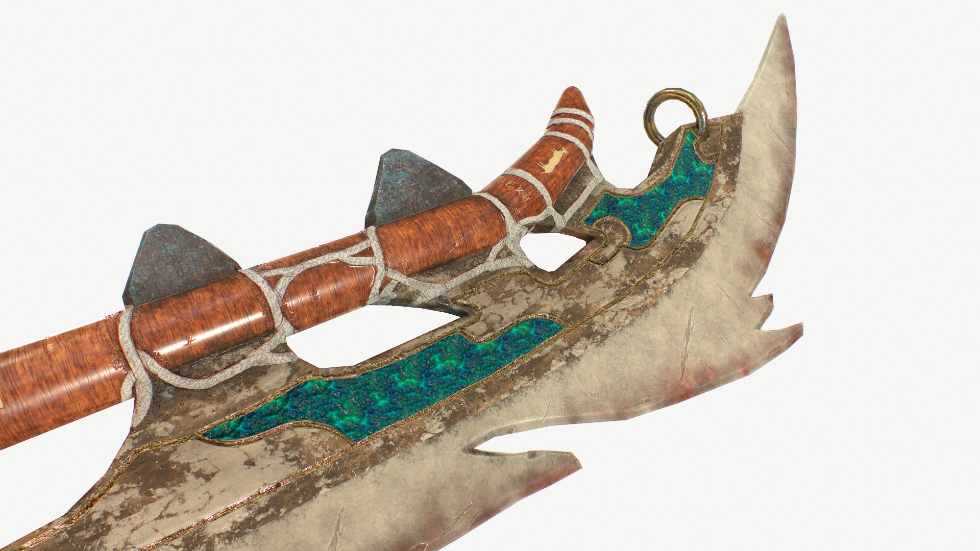 Bone Axe 3D Model - TurboSquid 1709759