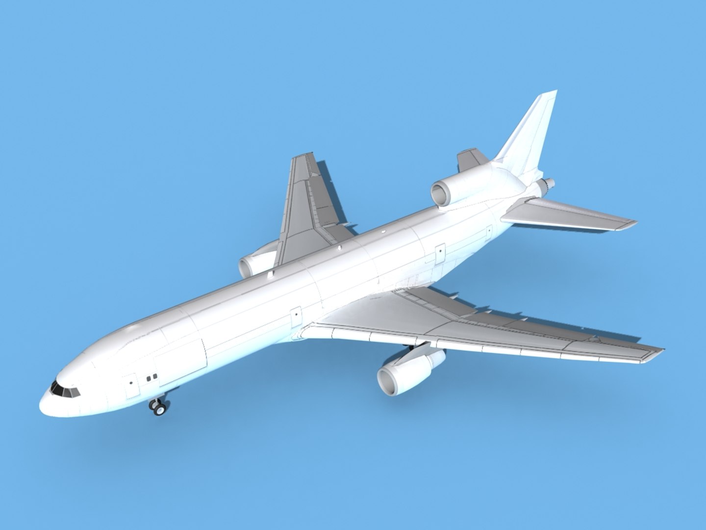 Lockheed L-1011-10 3D Model - TurboSquid 1488968