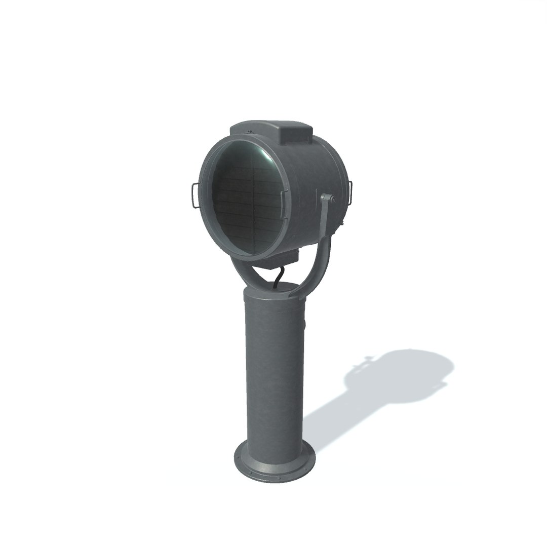 Ship Searchlight Mspl-45 2-m 3D Model - TurboSquid 1388371