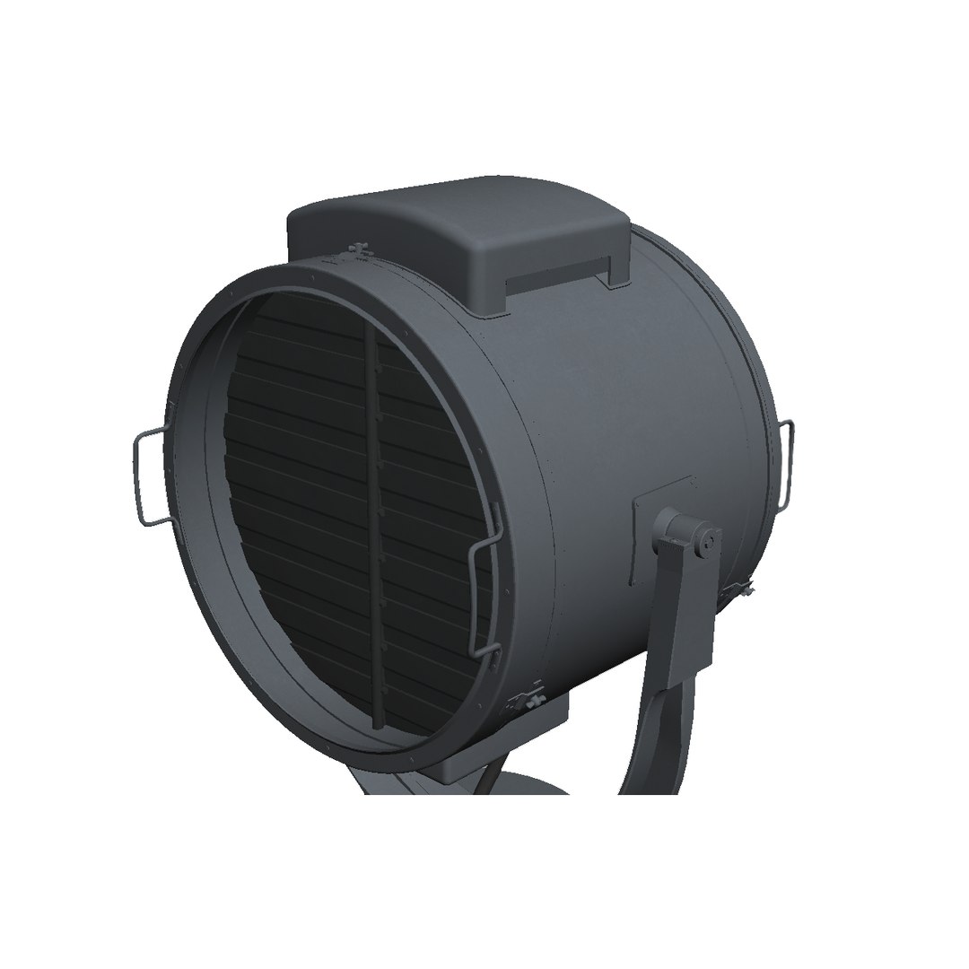 Ship Searchlight Mspl-45 2-m 3D Model - TurboSquid 1388371