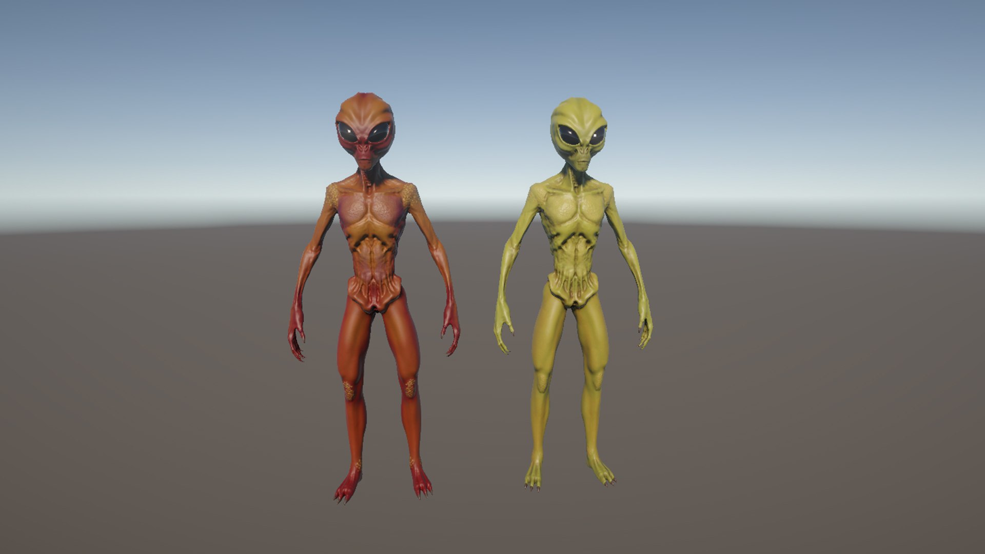 3D Alien Model - TurboSquid 2323768