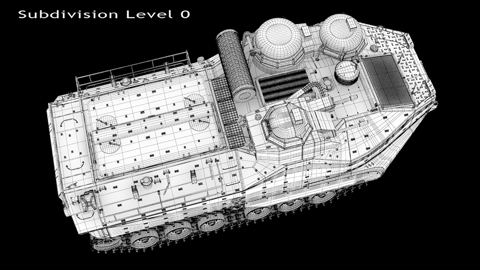Amphibious Assault Vehicle Aavp-7a1 3D - TurboSquid 1182194