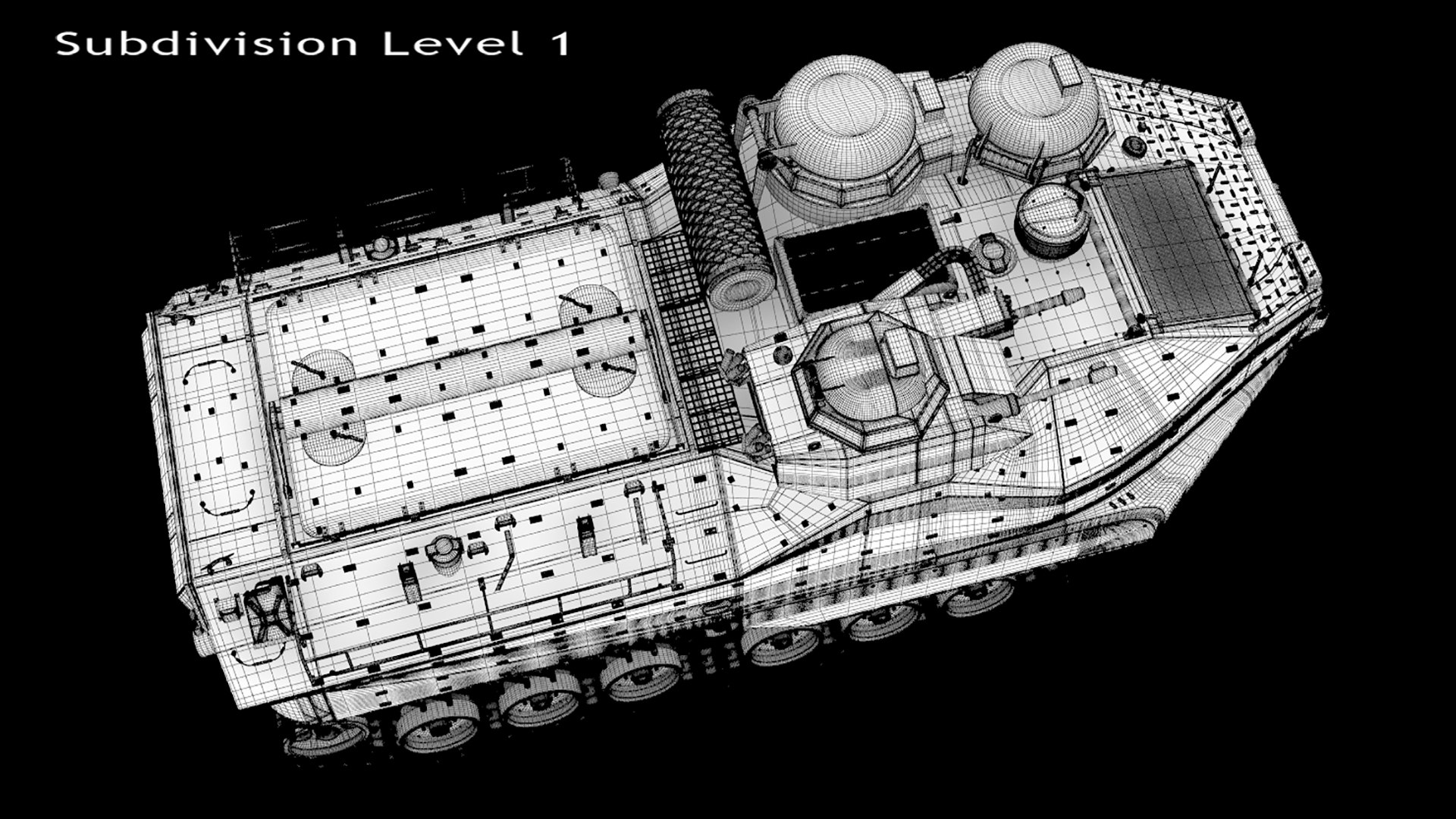 Amphibious Assault Vehicle Aavp-7a1 3D - TurboSquid 1182194