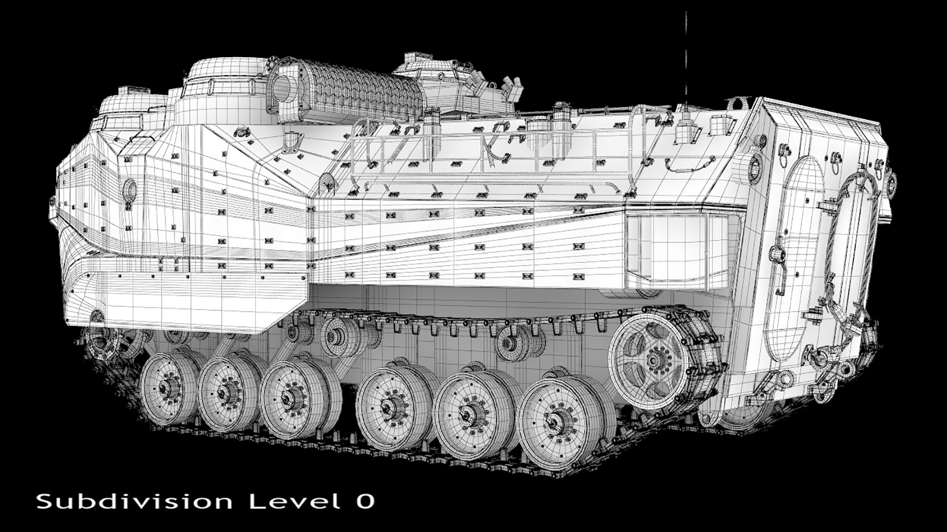 Amphibious Assault Vehicle Aavp-7a1 3D - TurboSquid 1182194